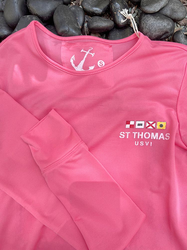 Women's UPF50 Flag Patch – Fish Face