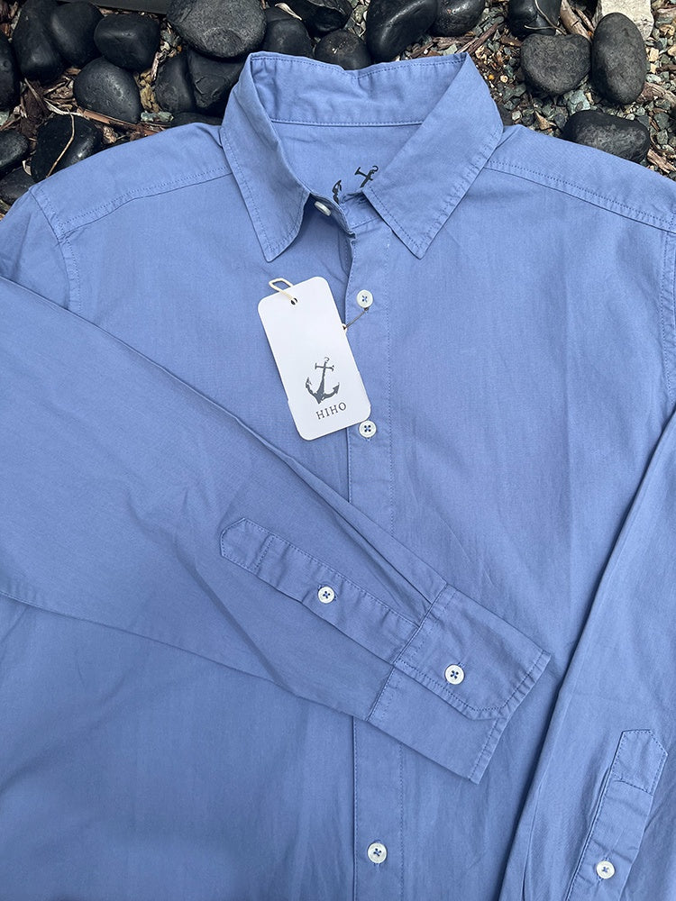 Thorpe Garment Dyed Button Down – Fish Face
