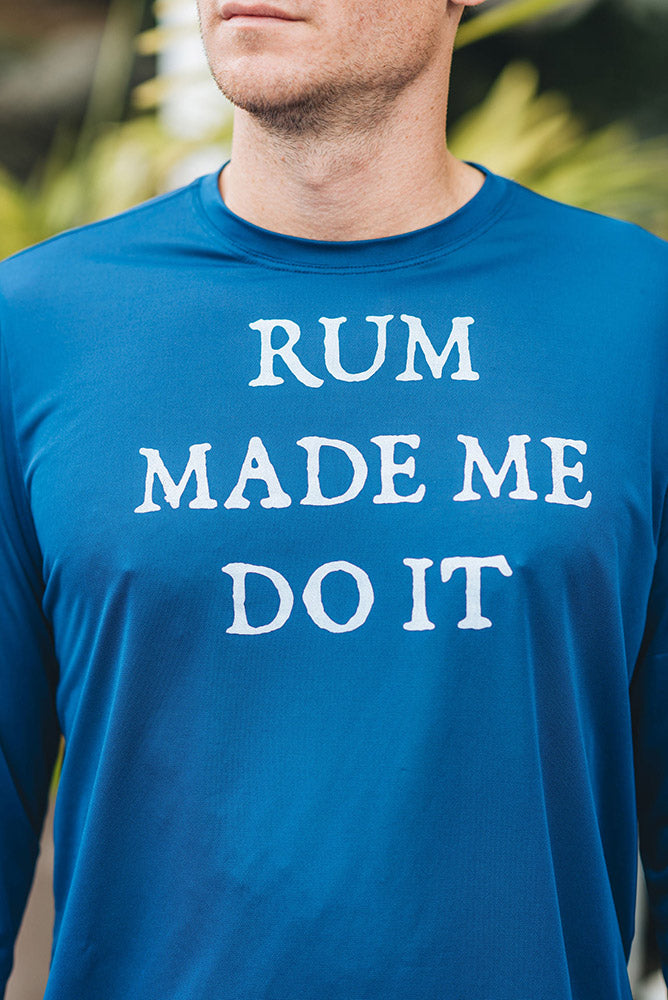 Men's UPF50 Rum Shirt – Fish Face