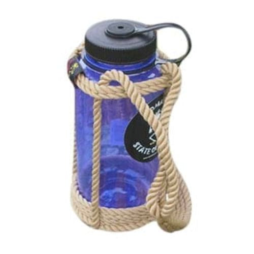 Rope Water Bottle Holder – Fish Face